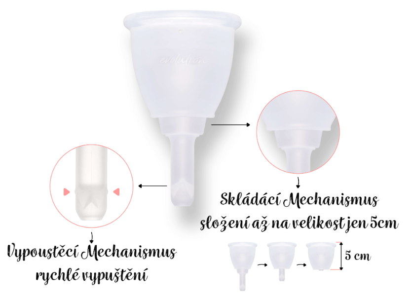 Menstrual Cup with Release Valve LUNACUP • LunaCare 🌙